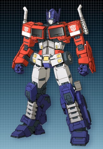COMBOT 变形金刚 擎天柱 | Hpoi手办维基