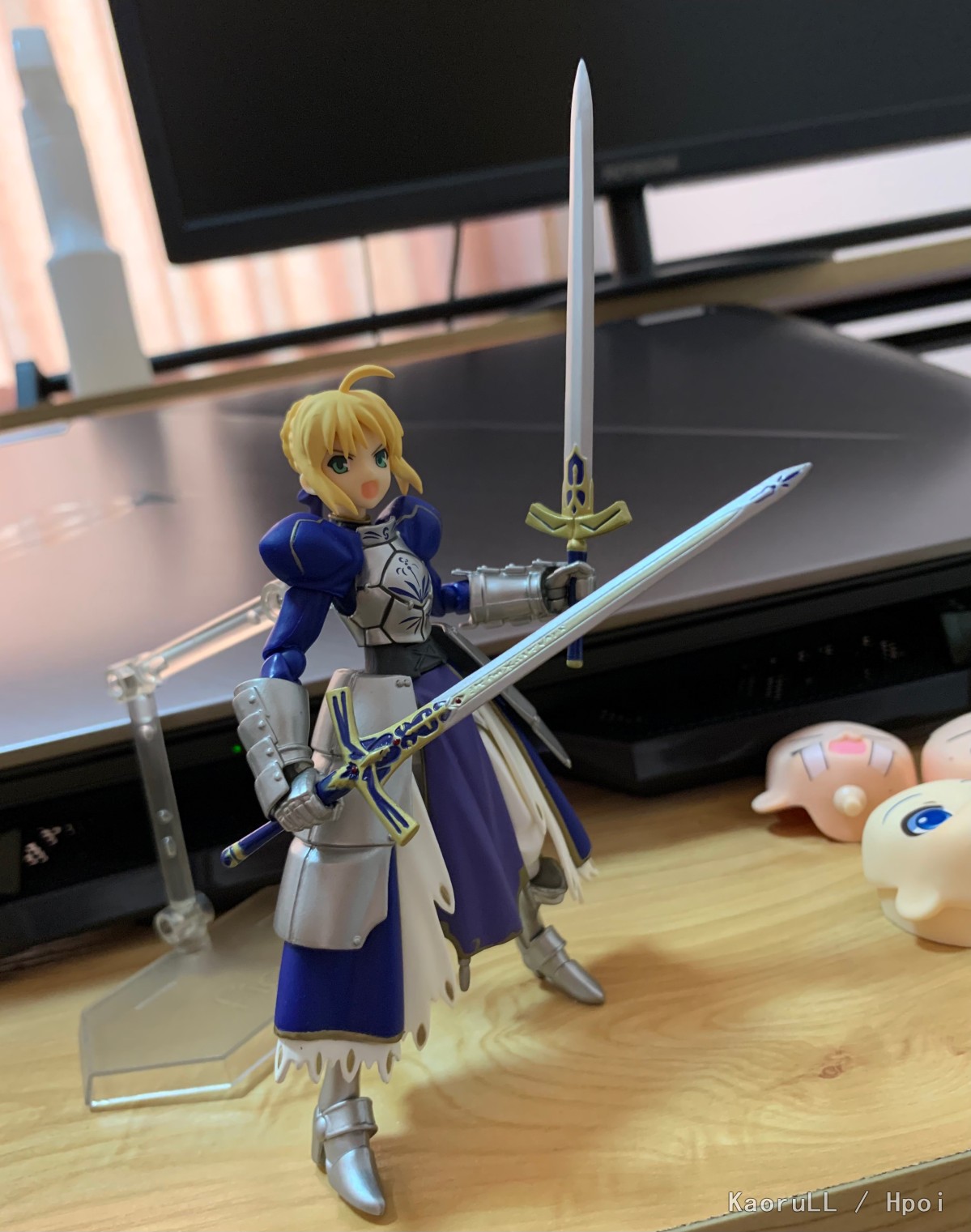 相册:saber二剑流 by YUKIRAKI | Hpoi手办维基