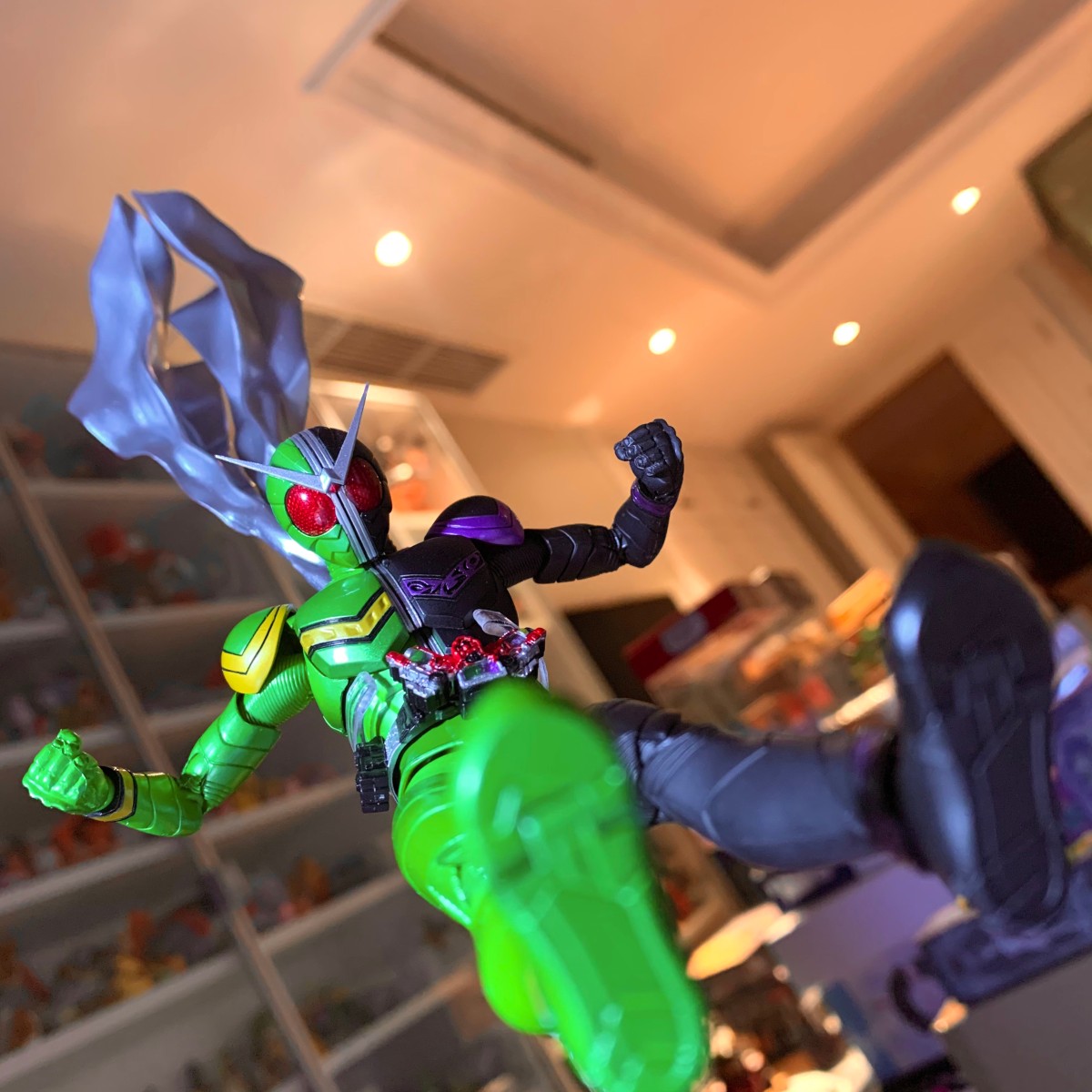 相册:真骨雕假面骑士W 疾风王牌 by 核桃仁nemo | Hpoi手办维基