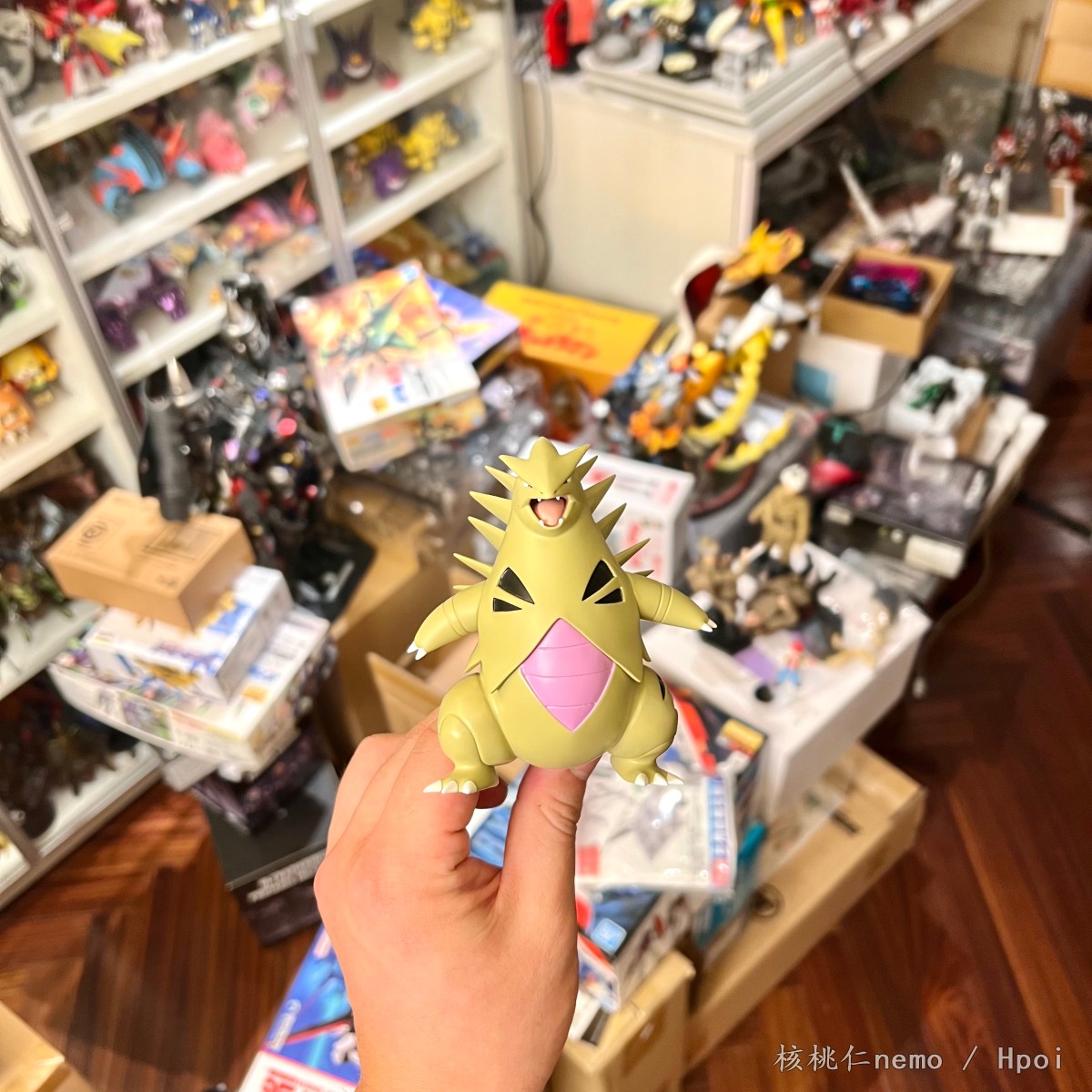 相册:scale world系列同比例1/20宝可梦立体图鉴班吉拉斯进化组（闪光） by 核桃仁nemo | Hpoi手办维基