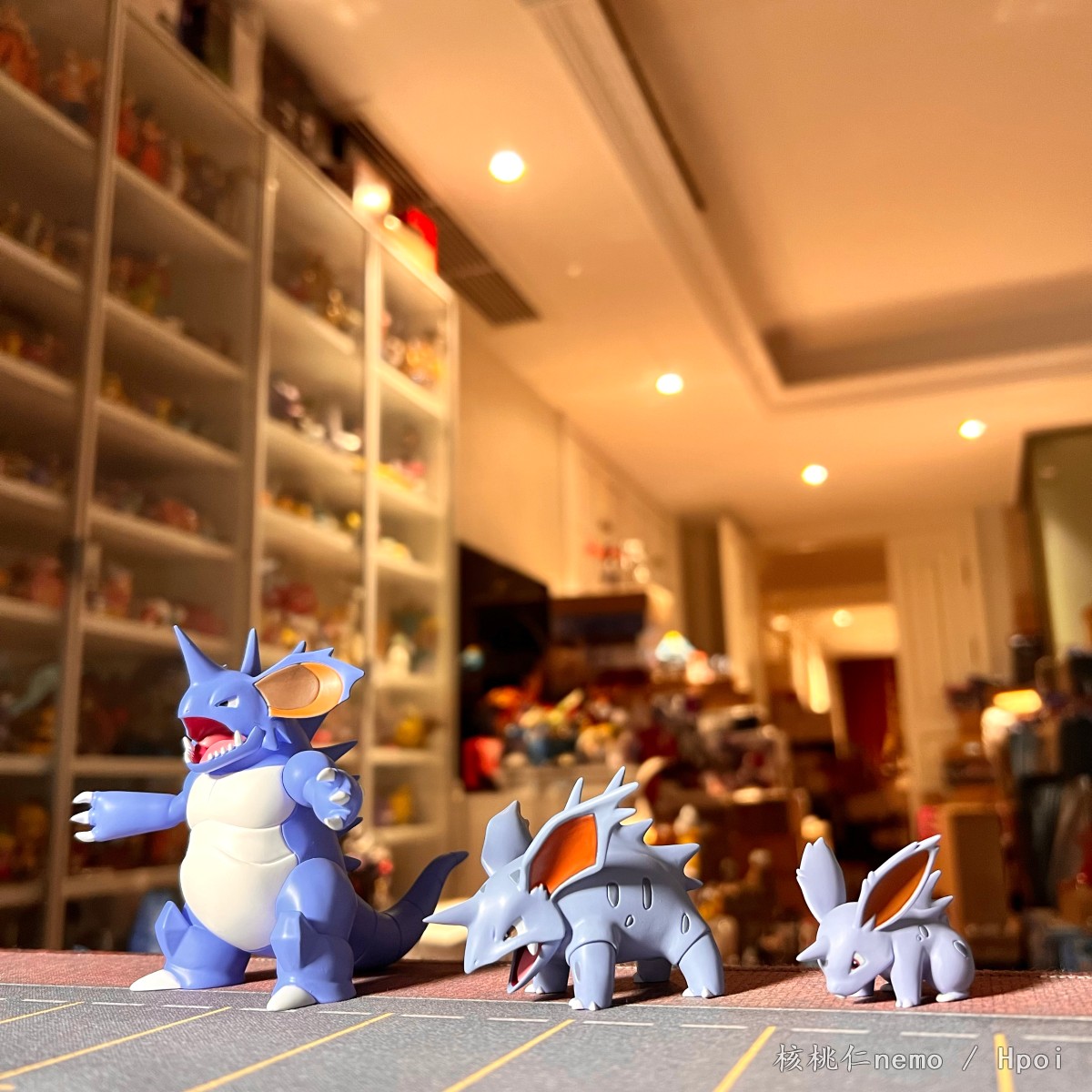 相册:scale world系列同比例1/20宝可梦图鉴 尼多王进化组&闪光 by 核桃仁nemo | Hpoi手办维基