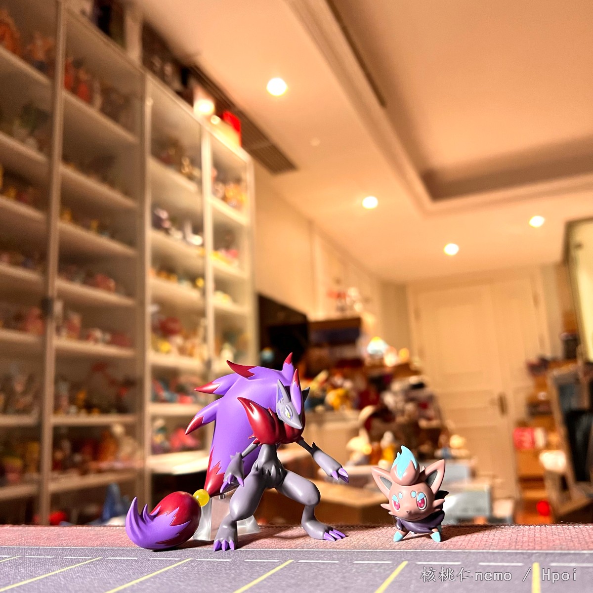 相册:scale world系列同比例1/20宝可梦图鉴 索罗亚、索罗亚克&闪光配色 by 核桃仁nemo | Hpoi手办维基