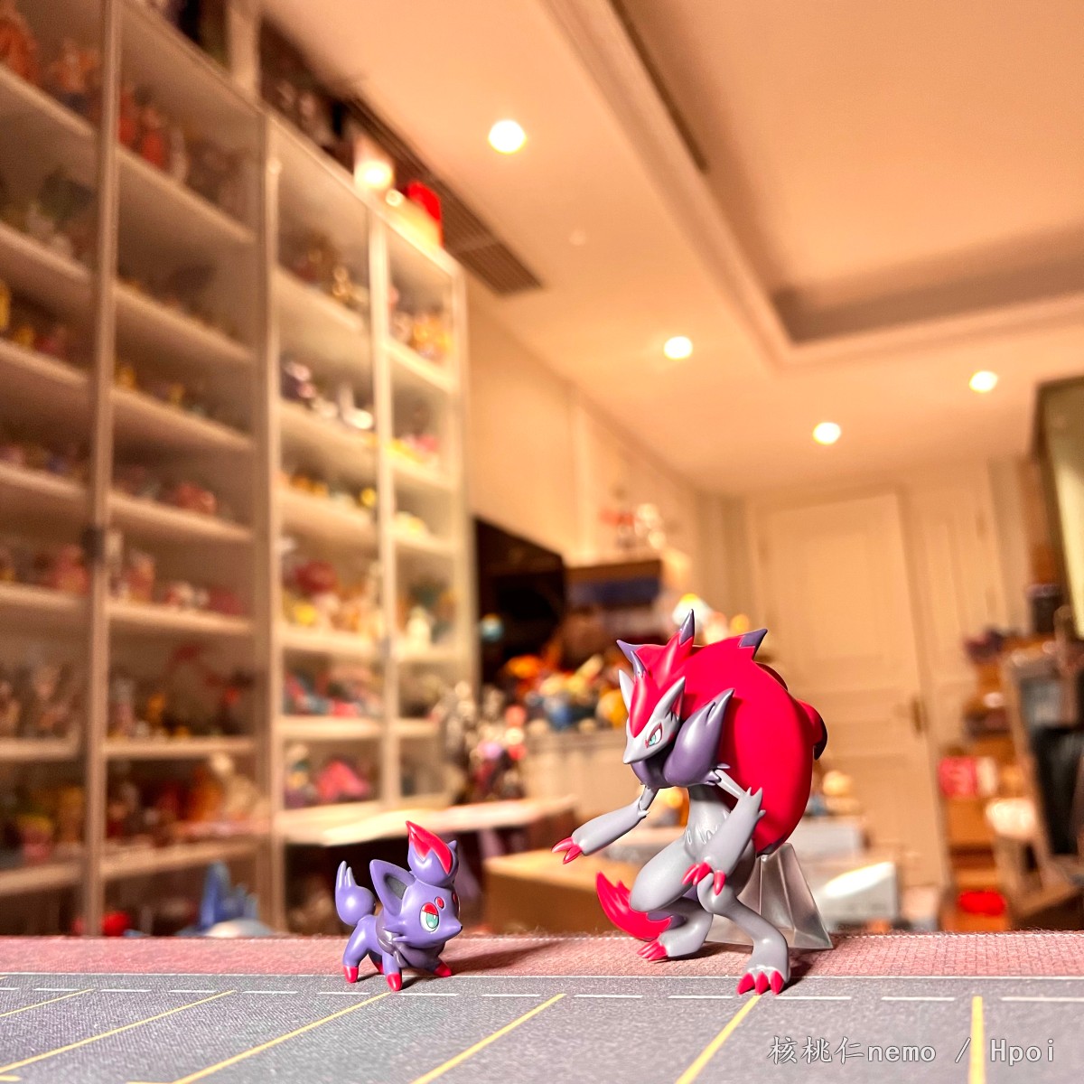 相册:scale world系列同比例1/20宝可梦图鉴 索罗亚、索罗亚克&闪光配色 by 核桃仁nemo | Hpoi手办维基
