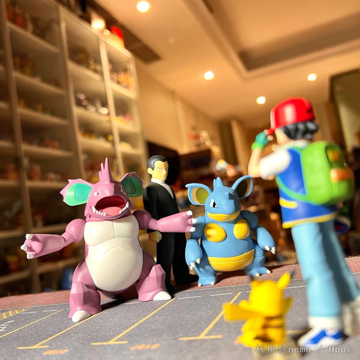 相册:scale world系列同比例1/20宝可梦图鉴 尼多王进化组&闪光 by 核桃仁nemo | Hpoi手办维基