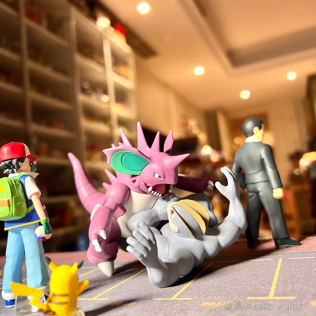 相册:scale world系列同比例1/20宝可梦图鉴 尼多王进化组&闪光 by 核桃仁nemo | Hpoi手办维基