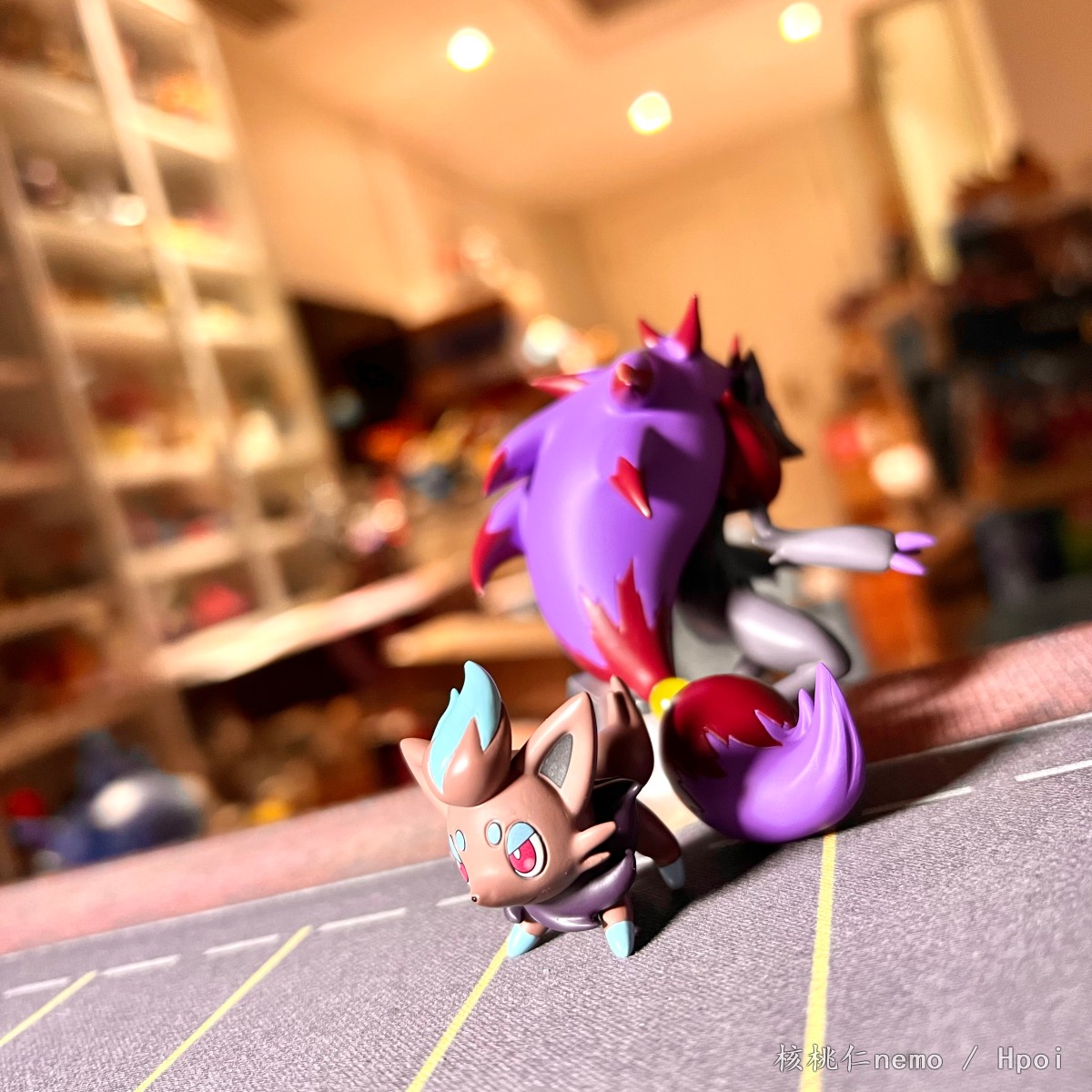 相册:scale world系列同比例1/20宝可梦图鉴 索罗亚、索罗亚克&闪光配色 by 核桃仁nemo | Hpoi手办维基