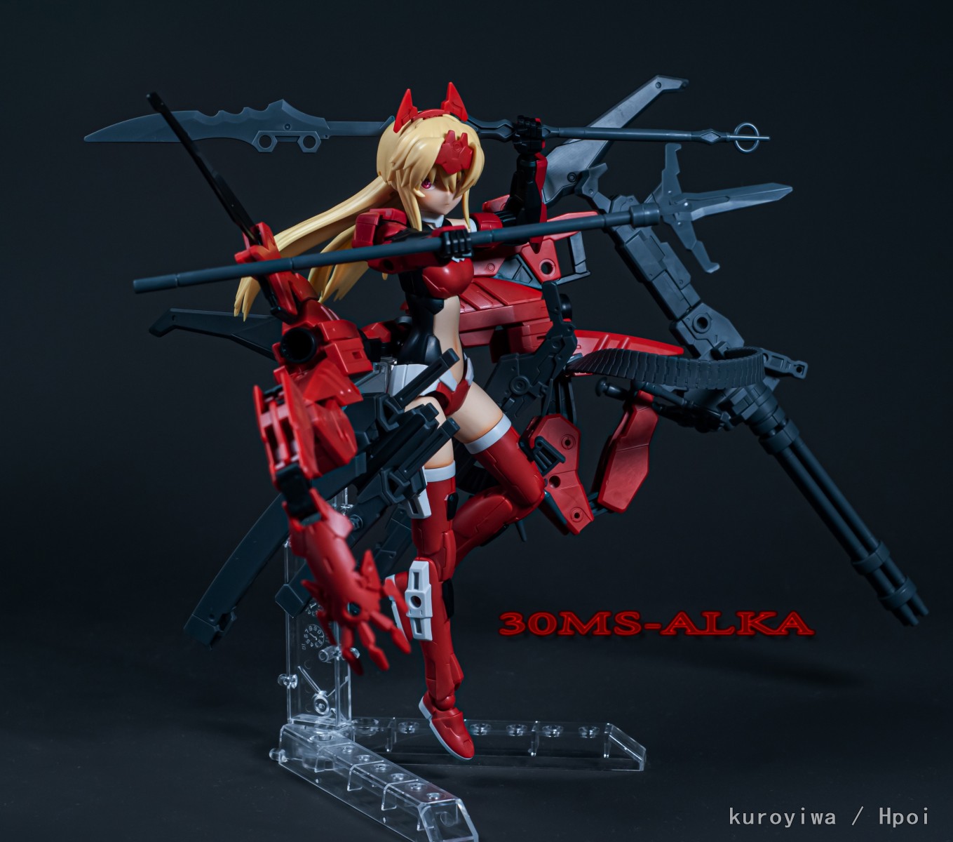 相册:30MS阿露卡-猩红女王武装样式 by Kurosaku | Hpoi手办维基