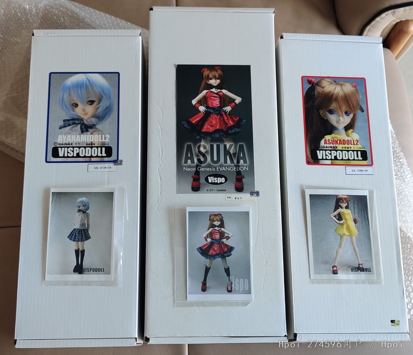 相册:vispo doll Evangelion 新世纪福音战士 绫波丽2nd 明日香1st & 2nd by Hpoi-274596用户 ...