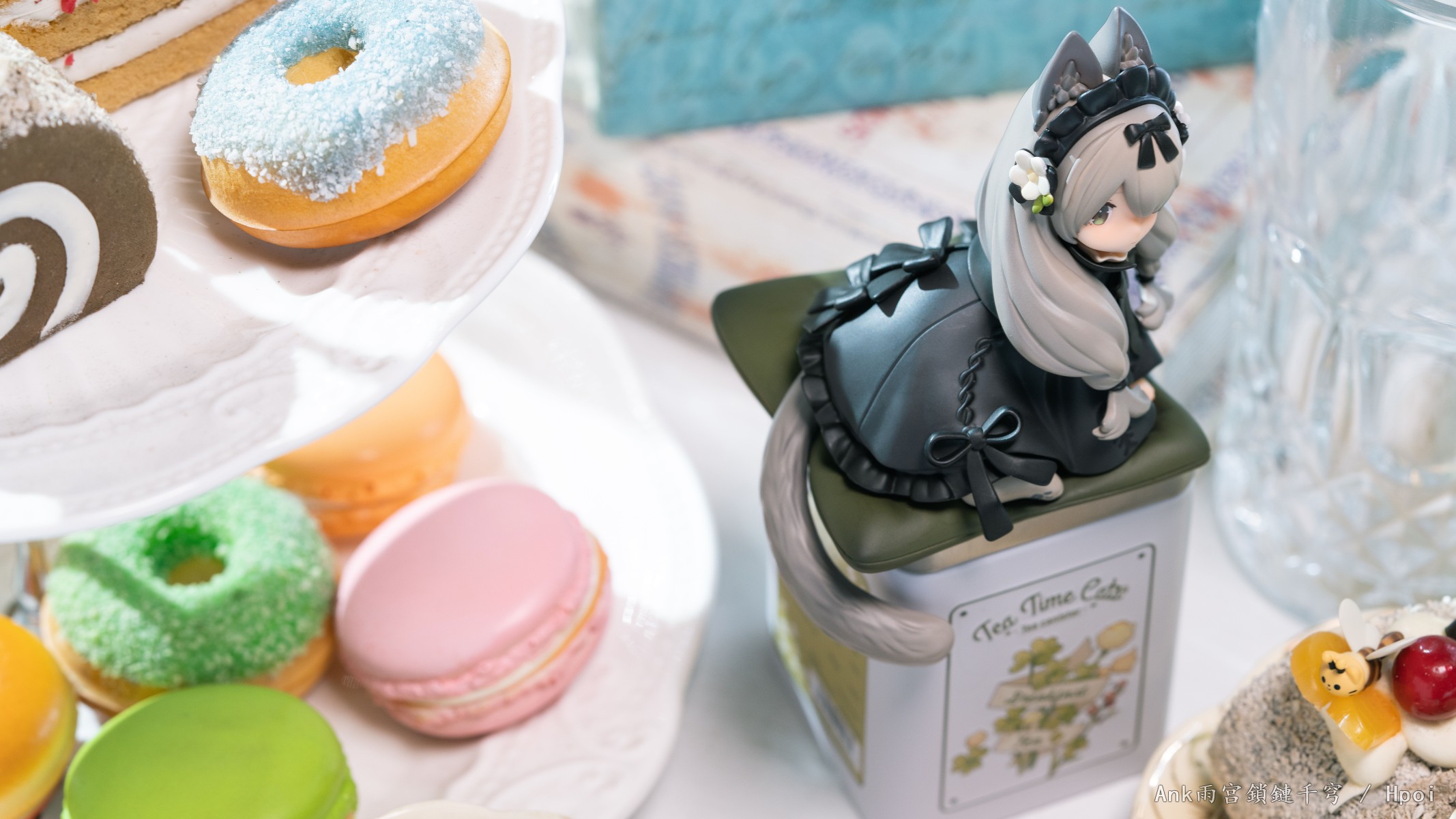 RIBOSE核糖文化 DLC系列 午后茶会 茶会猫 英国短毛猫 | Hpoi手办维基