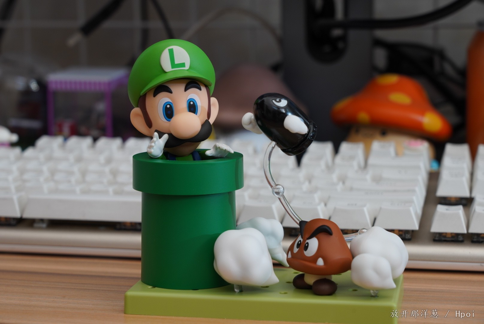 粘土人 #393 超级马里奥 路易基 拆箱 | Hpoi手办维基