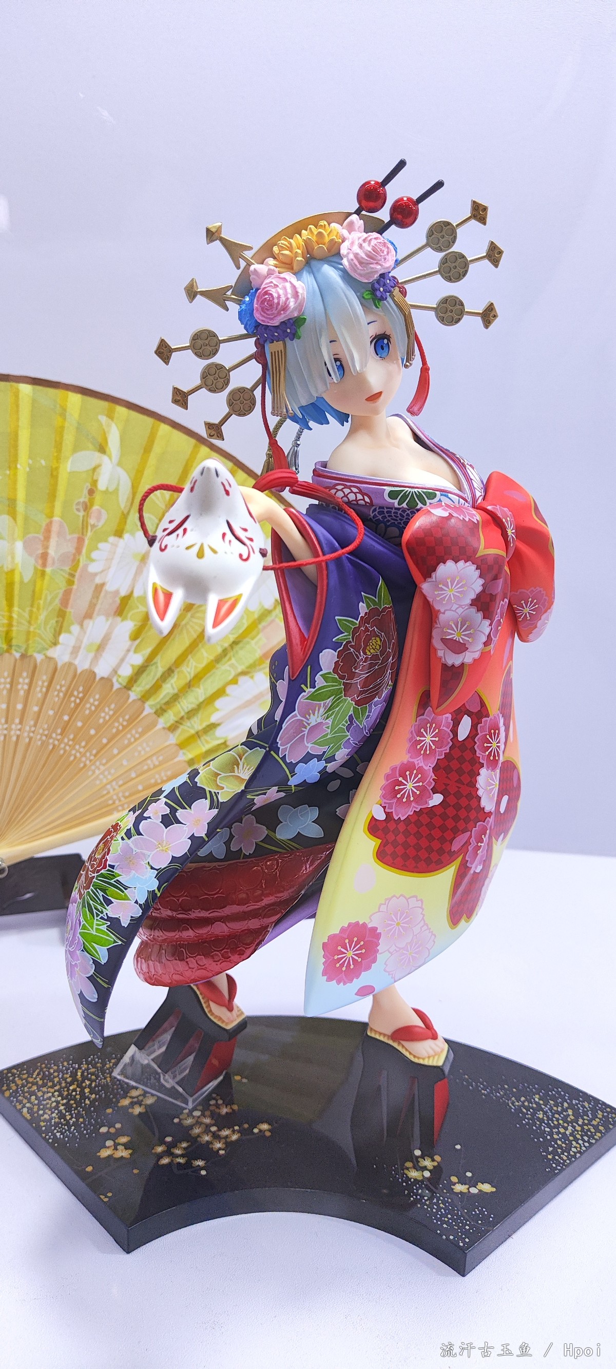 F:NEX RE0 蕾姆 -花魁巡游-BW返图 | Hpoi手办维基