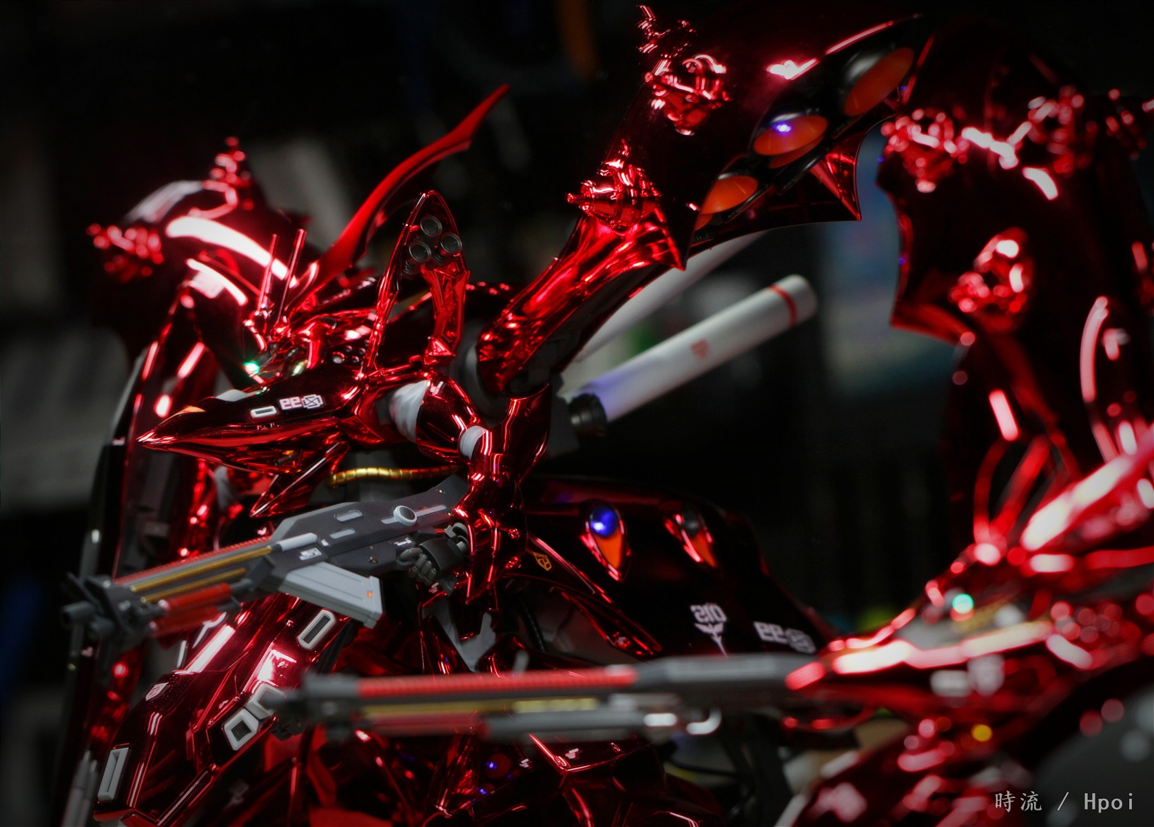 HG夜莺电镀涂装加灯 | Hpoi手办维基