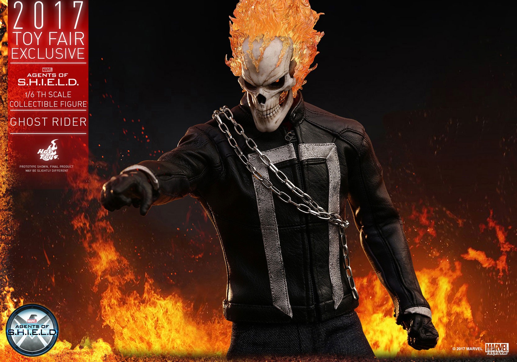 TMS005 神盾局特工 恶灵骑士 珍藏人偶 | Hpoi手办维基