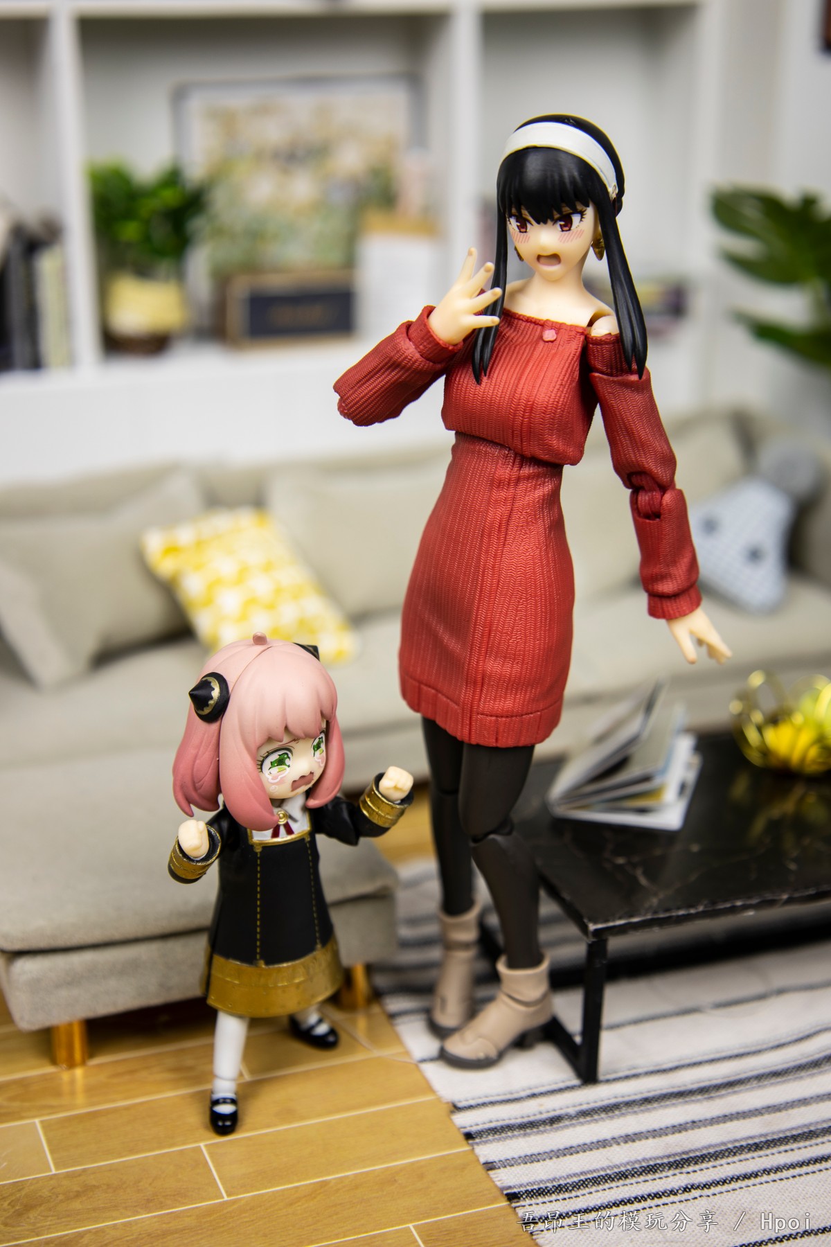 相册万代 Shf 间谍过家家 约尔小姐 居家服 【吾昂王的模玩摄影分享】 By 吾昂王的模玩分享 Hpoi手办维基
