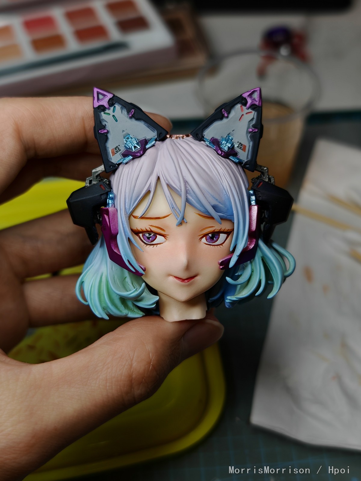 猫娘胸像 Edge Runner Lucy ver. | Hpoi手办维基