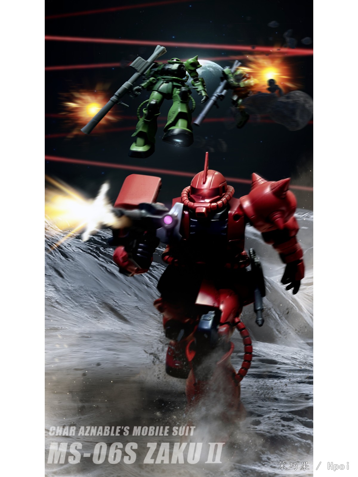 HG GTO夏亚扎古 | Hpoi手办维基