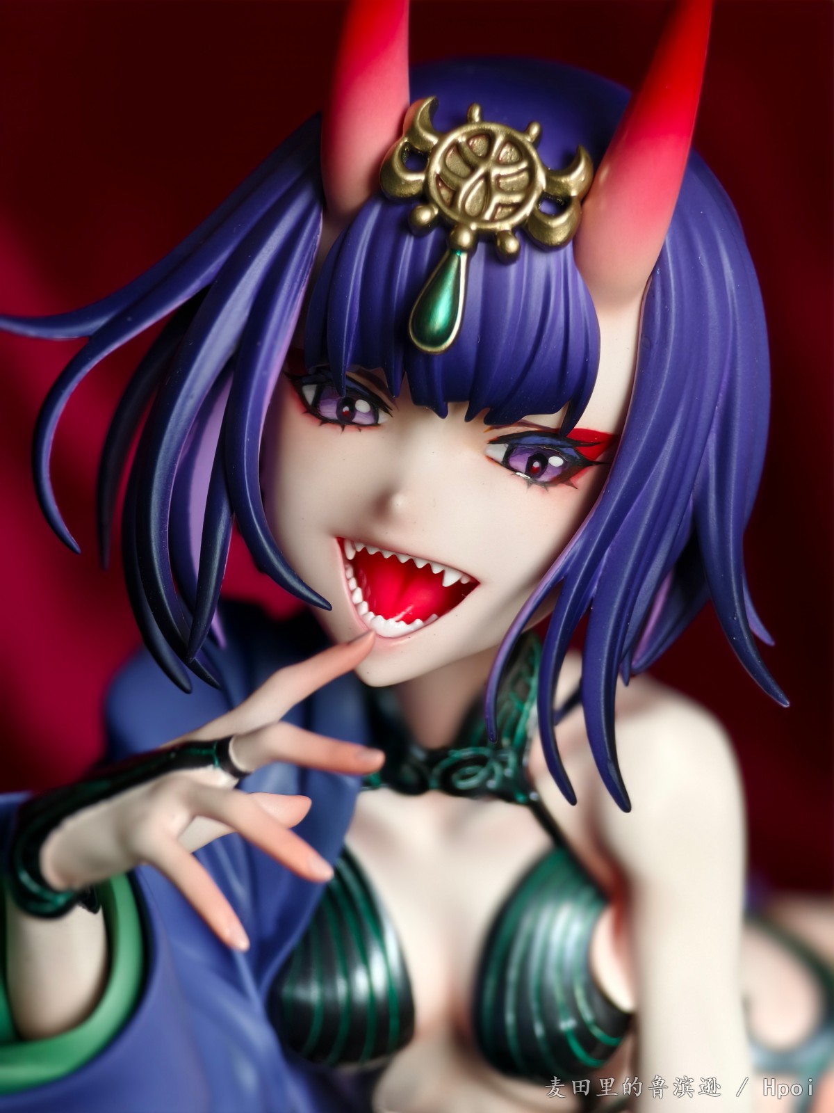 FGO 酒吞童子GK涂装展示 | Hpoi手办维基