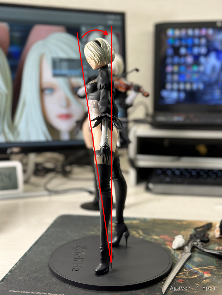 Flare尼尔手办弯曲矫正 | Hpoi手办维基