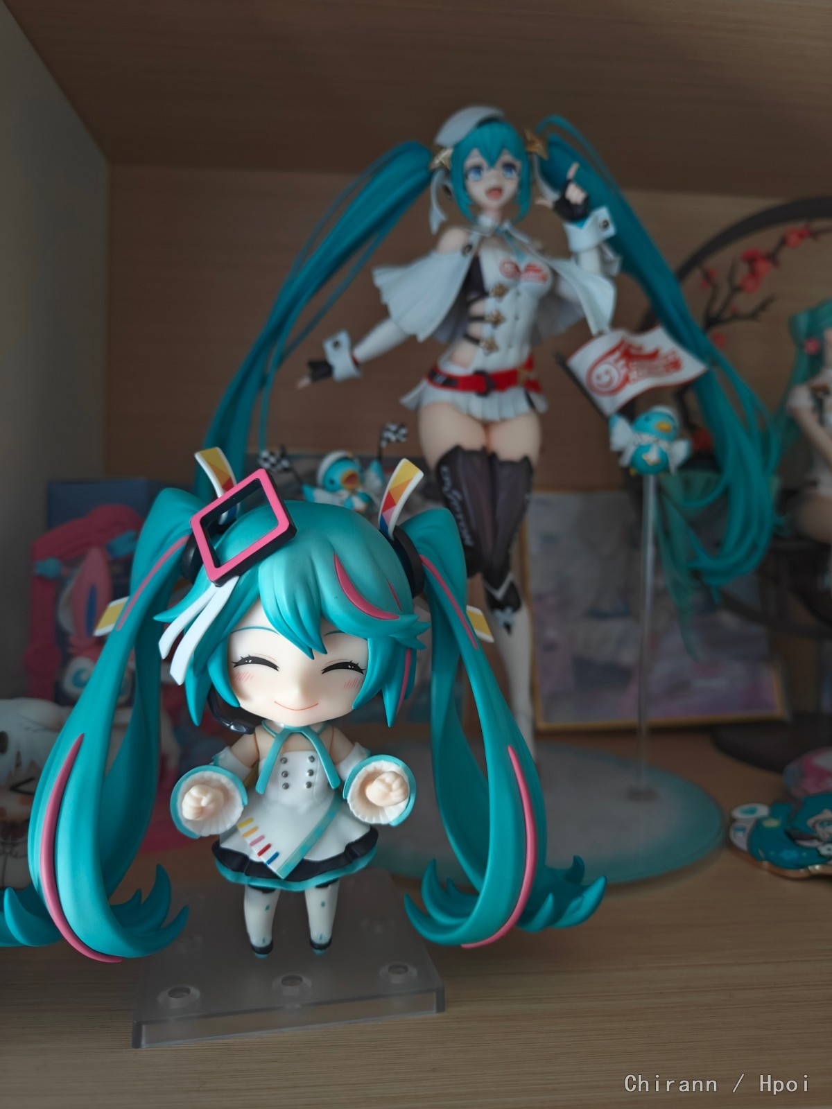 2023GSR miku+miku expo粘土人 | Hpoi手办维基