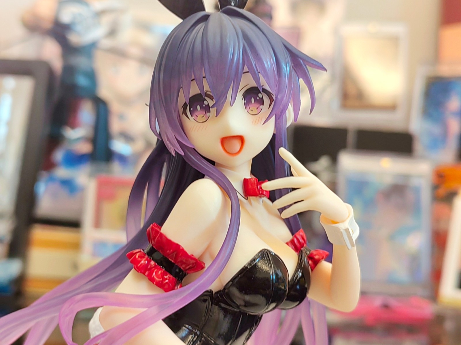 taito desktop cute 夜刀神十香 兔女郎 白盒 | Hpoi手办维基