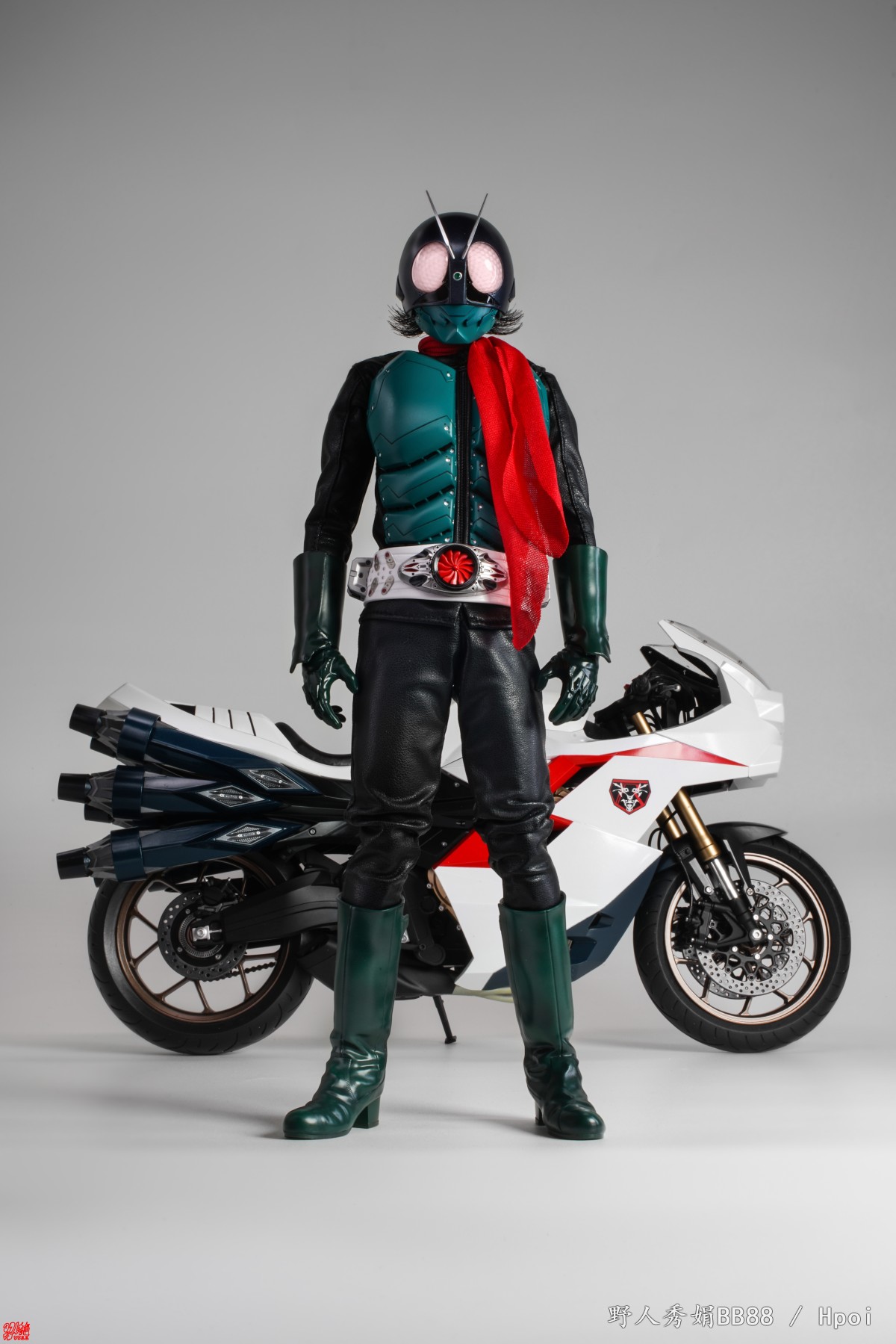 红色也代表英雄 对吧 rah 新·假面骑士一号 | Hpoi手办维基