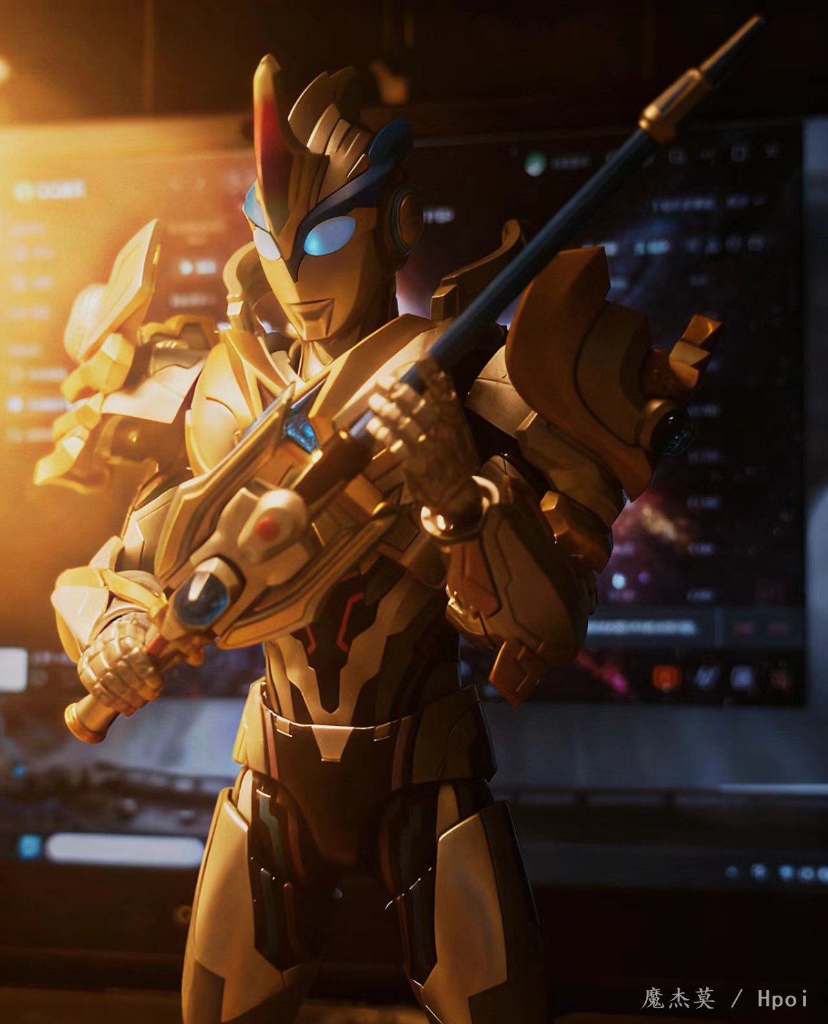 相册:艾克斯贝塔火花装甲 by 魔杰莫 | Hpoi手办维基