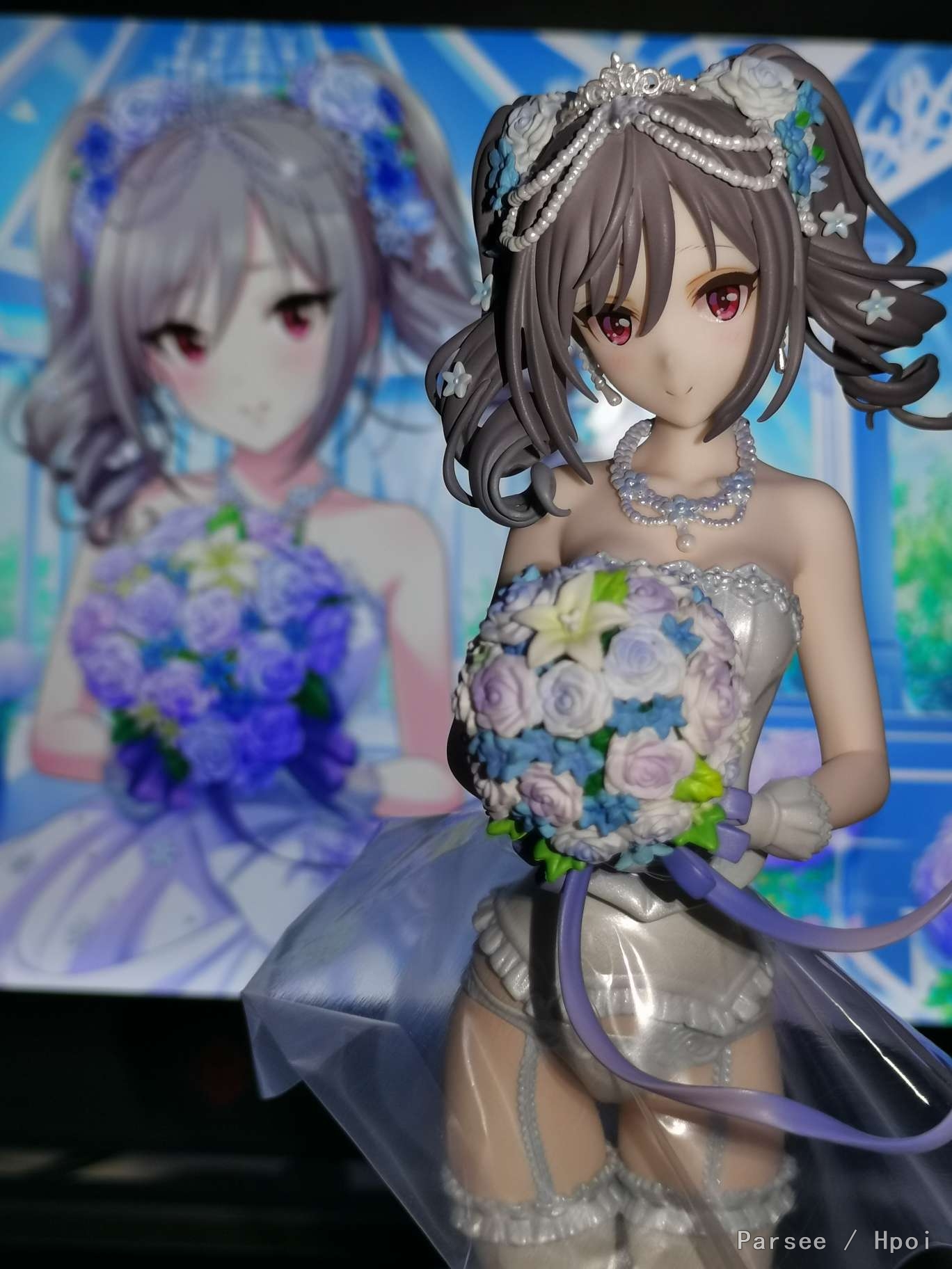 Knead 偶像大师灰姑娘女孩 神崎兰子 命中等待之人 婚纱 1/7 | Hpoi手办维基