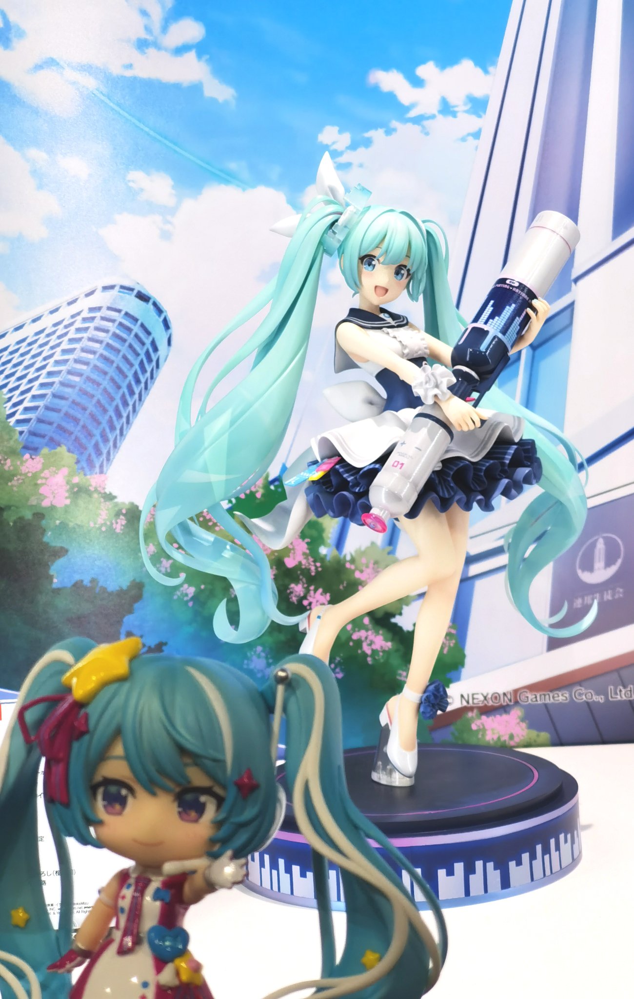 MF 蔚蓝档案 初音未来 店头展示repost | Hpoi手办维基