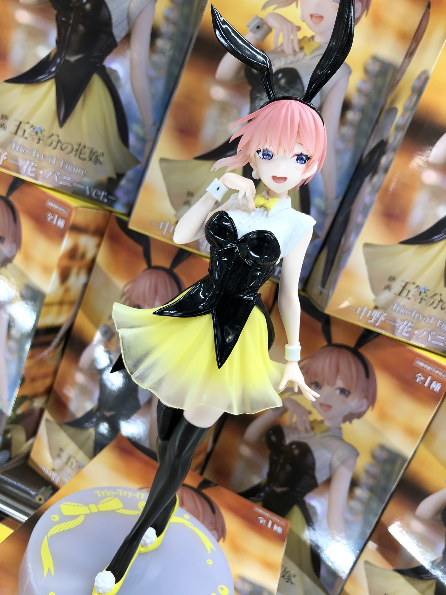 FuRyu Trio-Try-iT 电影 五等分的新娘 中野一花 兔女郎 店头展示repost | Hpoi手办维基