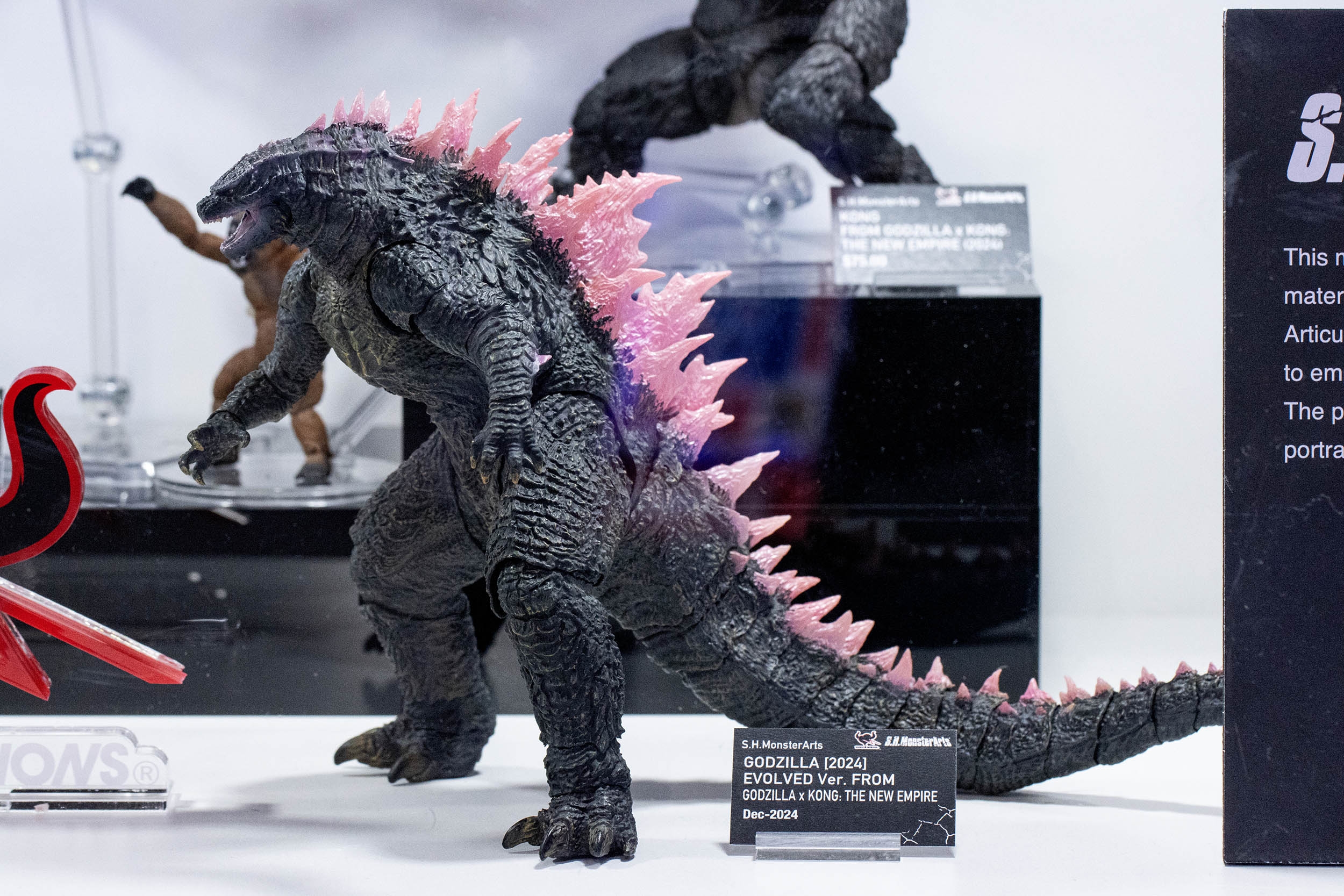 S.H.MonsterArts 哥斯拉（2024）进化版——SDCC展品图 | Hpoi手办维基