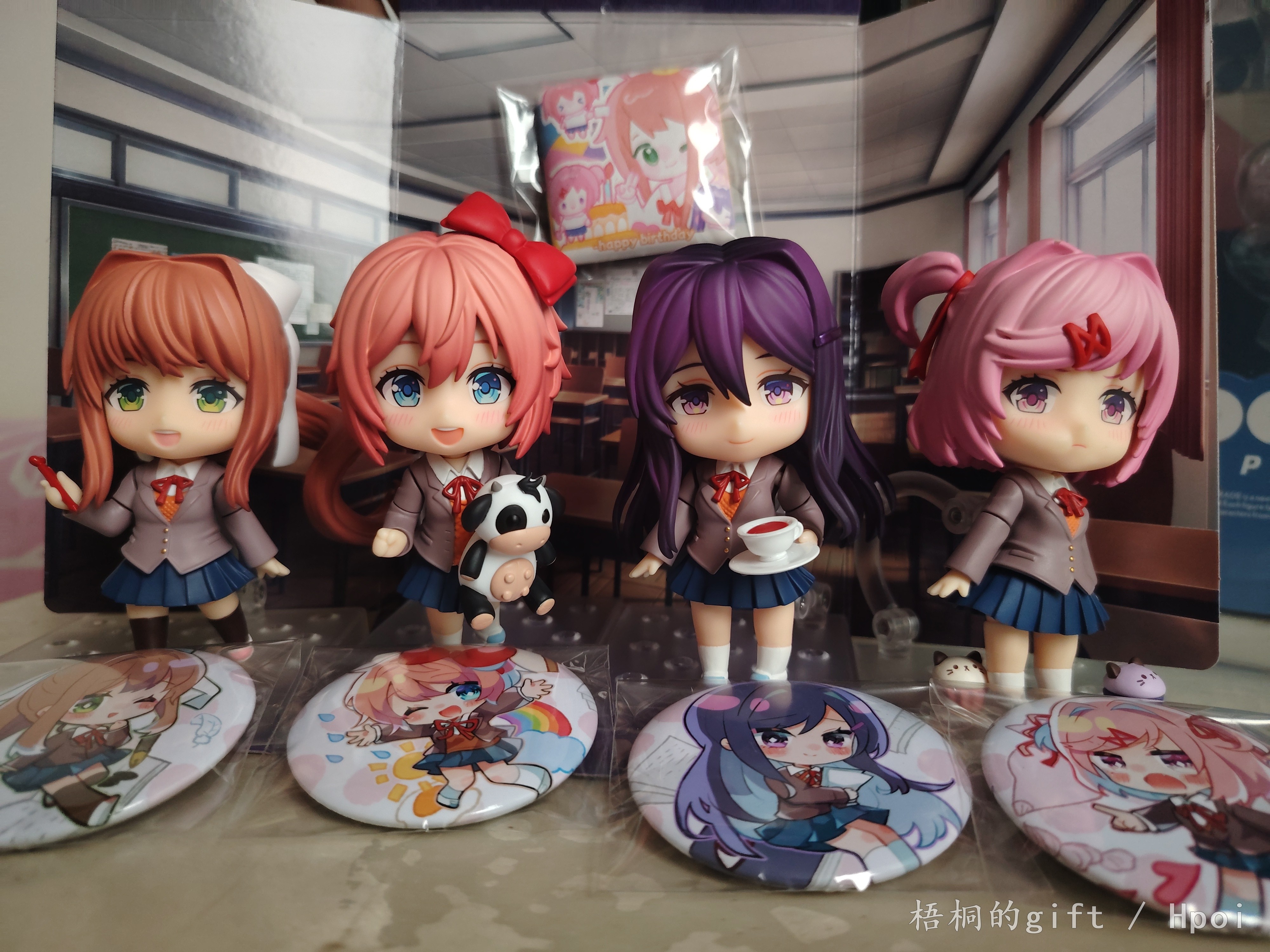 dokidoki心跳文学社gsc手办集齐！ | Hpoi手办维基