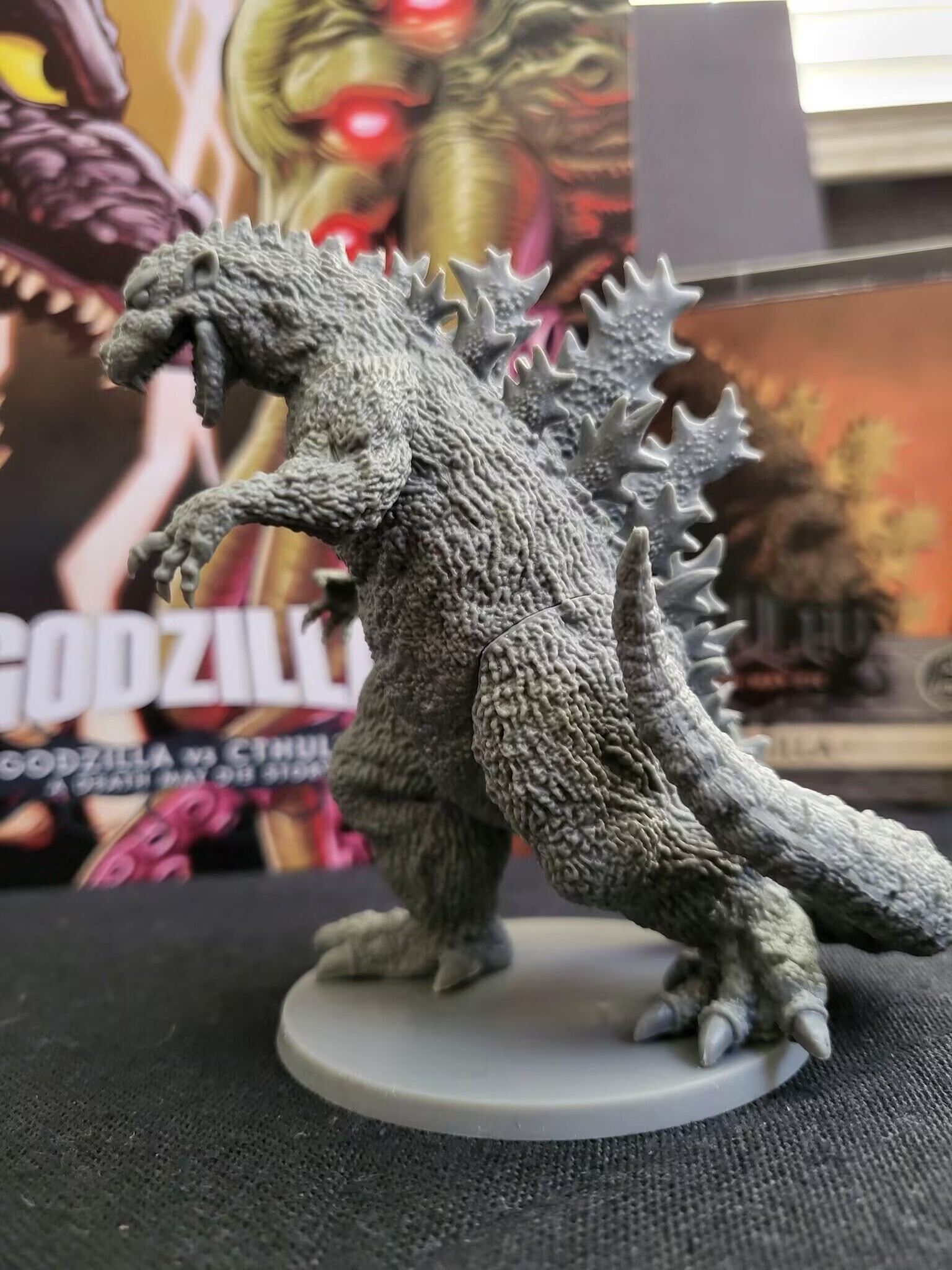哥斯拉大战克苏鲁 sdcc限定 漫画/桌游 实物图 | Hpoi手办维基