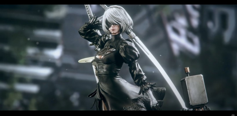 SQUARE ENIX MASTERLIN 尼尔：自动人形 2B（寄叶二号B型） | Hpoi手办维基