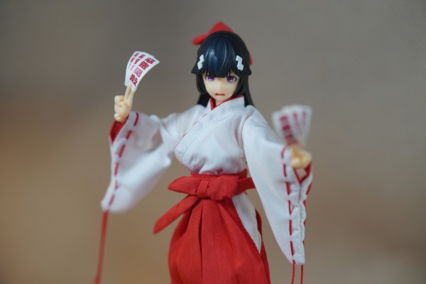 Pocket Art系列 PA005 退魔巫女 椿 | Hpoi手办维基