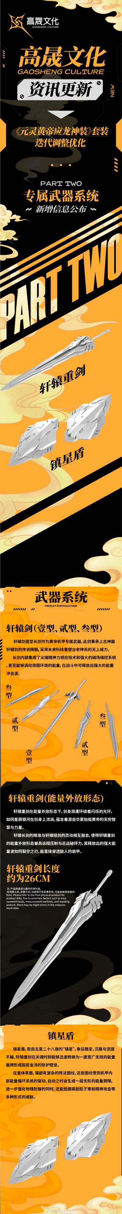 Emp-01 元灵黄帝·帝神机《应龙神装形态》套装 | Hpoi手办维基