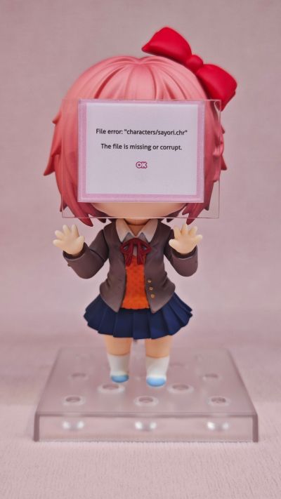 粘土人#2250 心跳文艺部 纱世里 | Hpoi手办维基