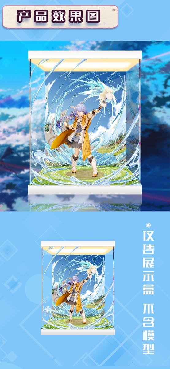 寿屋 无职转生 洛琪希 洛克希 原动画 手办展示盒 | Hpoi手办维基